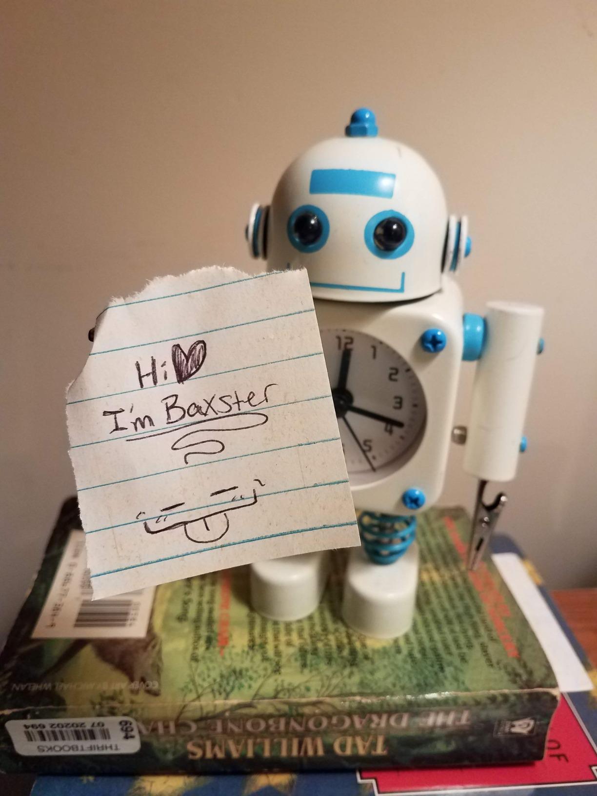 Non-Ticking Robot Alarm Clock - Betus